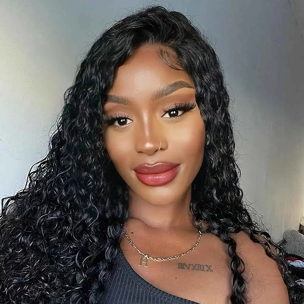 Lace Frontal Transparent Lace Virgin Hair Wig Natural Color – Pop Queen ...